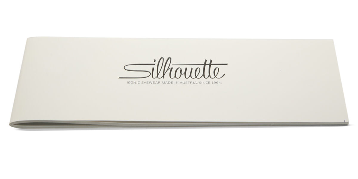 Silhouette 2942/75 4560 Rectangle Blue Frame Eyeglasses ...
