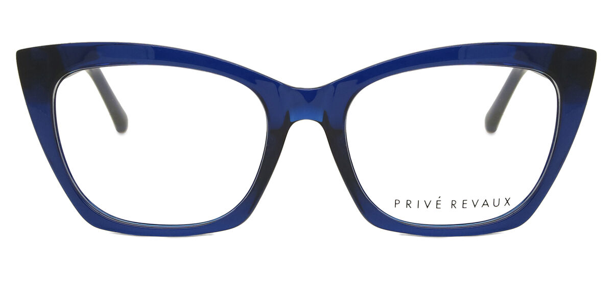 Privé Revaux MIAMI AVE PJP Cat Eye Transparent Dark Blue Frame ...